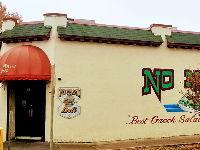 "No Name" but plenty of reputation! This humble deli proves the best food experiences often hide behind the most modest facades.