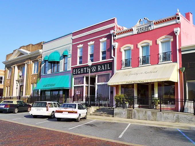 Opelika's historic storefronts create the perfect backdrop for an affordable retirement filled with Southern charm.