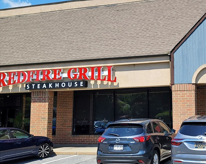 Redfire's modest shopping center location is the culinary equivalent of Clark Kent—unassuming outside, superhero-level amazing inside.