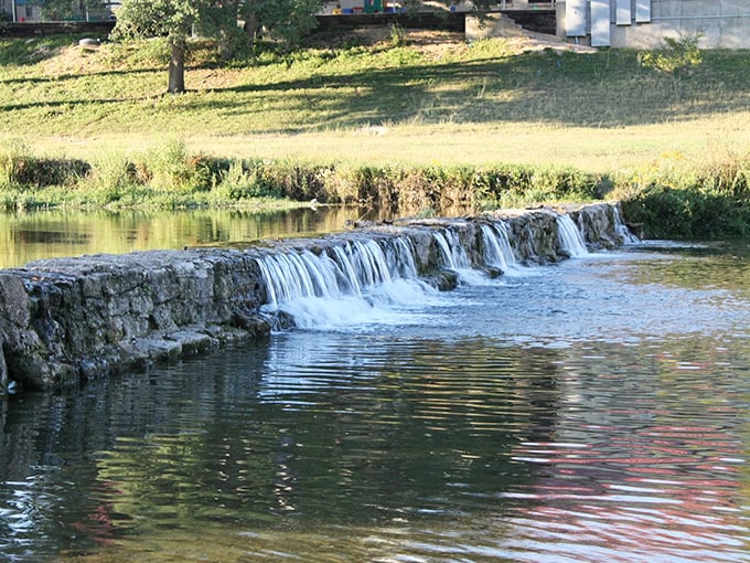 Salado Creek bubbles through town, providing nature's soundtrack for this limestone village's daily symphony.