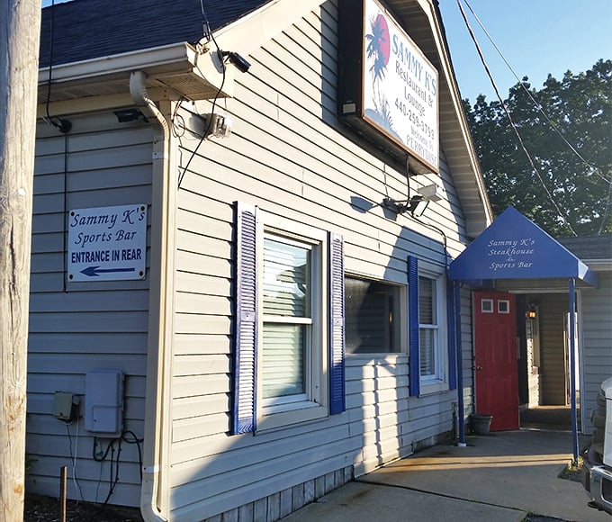Sammy K's Steak House: Don't let the humble siding fool you&mdash;inside this unassuming building are steaks that would make a vegetarian reconsider their life choices.