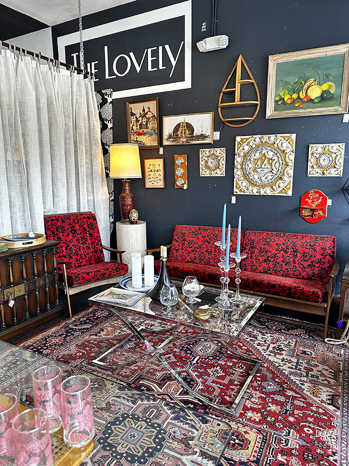 Mid-century magic in a modern setting &ndash; this boutique thrift makes secondhand look like first choice.