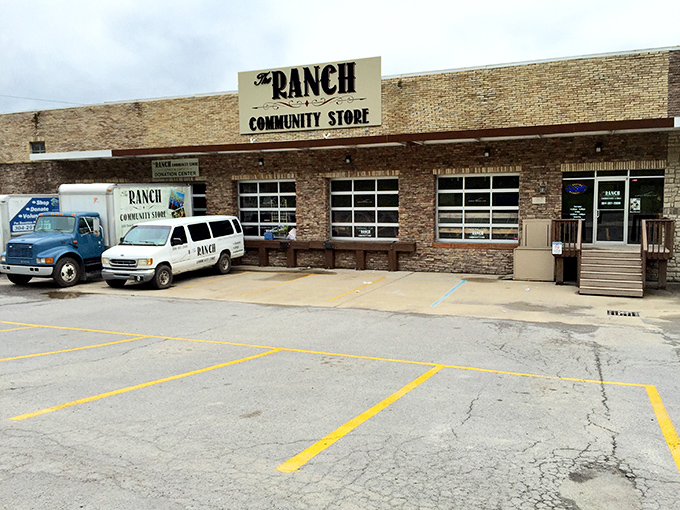 The Ranch's rustic brick exterior houses more treasures than a pirate's chest&mdash;without the hassle of sailing the seven seas.