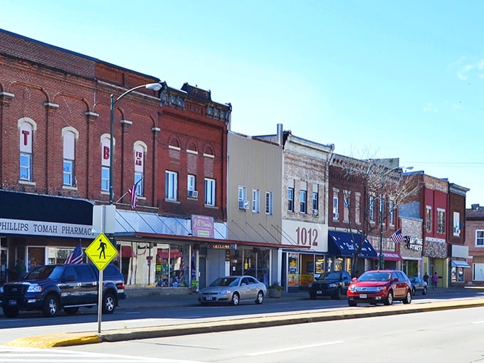 Tomah: Classic Americana on display! This Main Street could be the poster child for affordable small-town living.