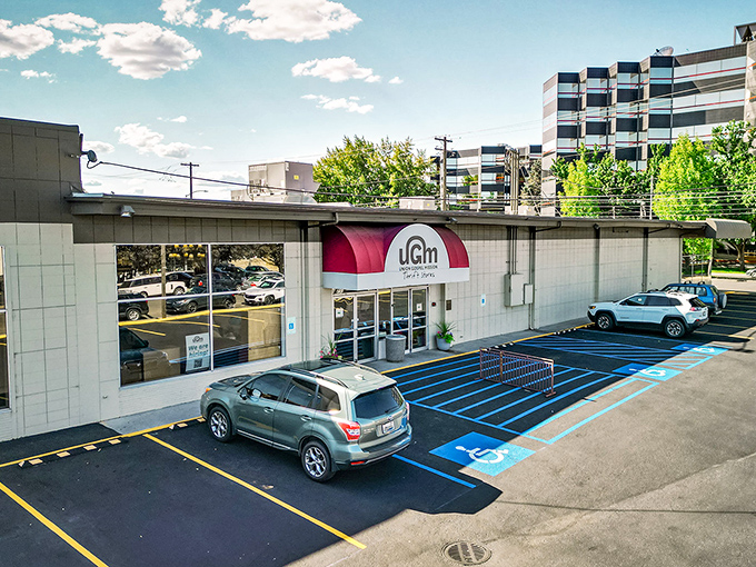 UGM Thrift Store - where every purchase helps others while helping your wallet. That's what I call a win-win!