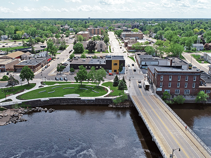 Wisconsin Rapids' downtown blends old-school charm with modern convenience &ndash; like finding Wi-Fi in your grandmother's cozy living room.