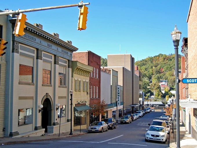 The kind of downtown where you half-expect Andy Griffith to stroll around the corner whistling. Bluefield's charm is as timeless as its architecture.