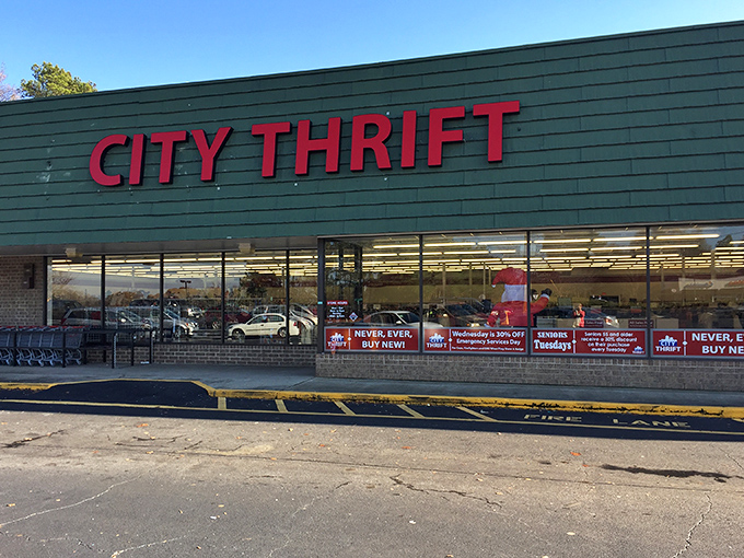 Behind those windows lie countless possibilities - from "just what I needed" to "what in the world IS that?"