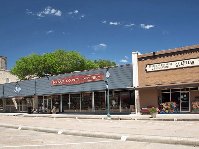 The peaceful pond in Clifton offers a serene spot where ducks glide by and locals gather to enjoy nature's free entertainment.
