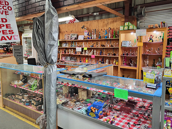 Merchandise spills from every corner at Ladson's sprawling market. The thrill of the hunt keeps shoppers coming back.