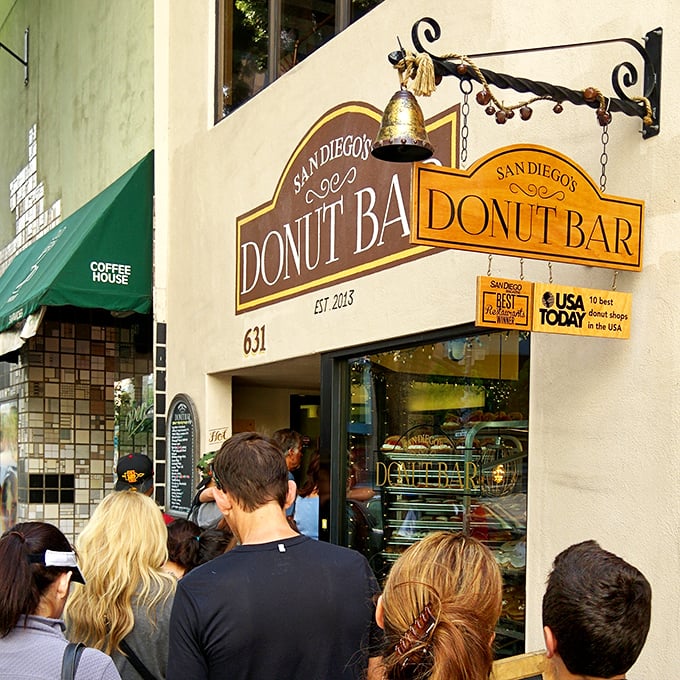 The line outside Donut Bar speaks volumes &ndash; some things are worth waiting for, especially when they involve fried dough.