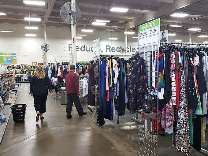 Inside this warehouse of wonders, racks of potential stretch as far as the eye can see. Treasure hunters, prepare yourselves!