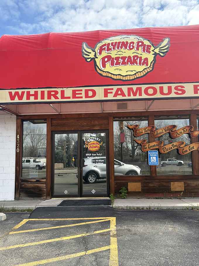"Whirled Famous Pizza" might be a playful boast, but one bite and you'll wonder if they're underselling themselves.