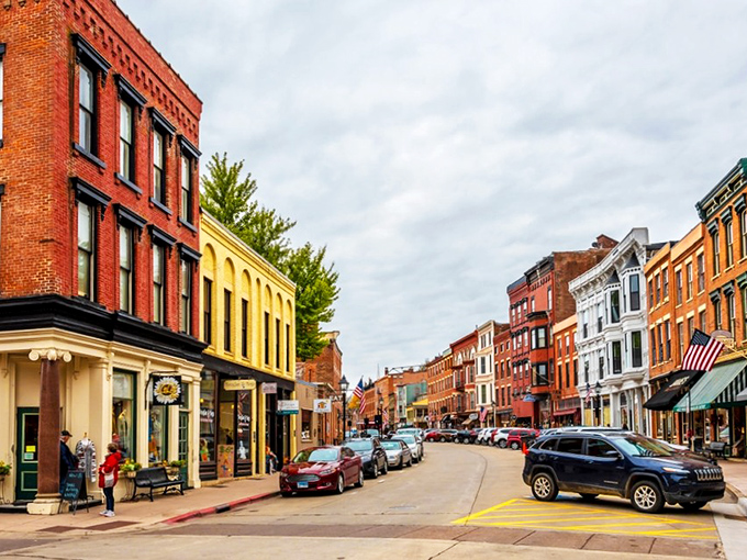 Strolling Galena's historic main street feels like walking through a living postcard, where every shop has character but prices remain down-to-earth.