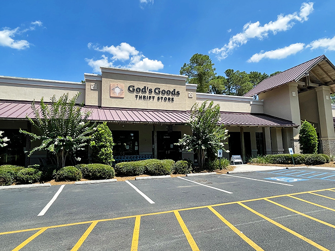 God's Goods isn't just a name&mdash;it's a promise of quality treasures nestled in this shopping sanctuary of second chances.