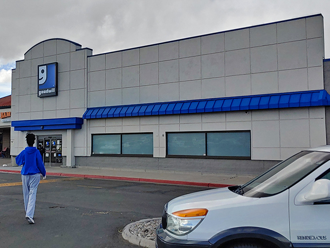 Clean lines and big windows&mdash;Goodwill's Reno location is as inviting as the prices inside. Thrift therapy awaits!