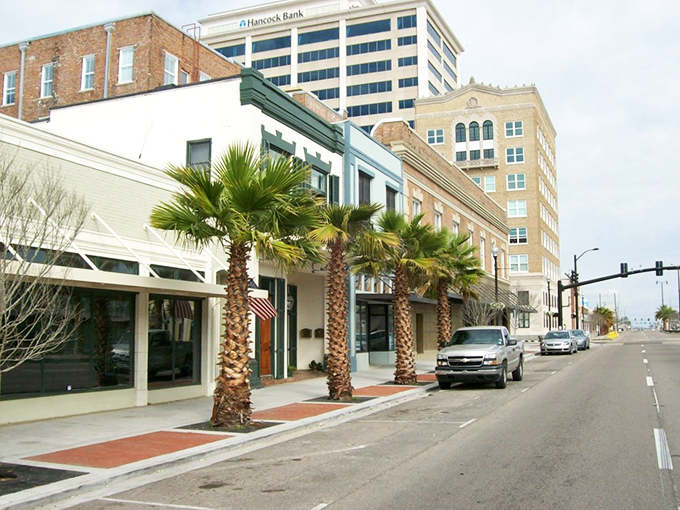 Palm trees and historic buildings create Gulfport's unique coastal character &ndash; affordable seaside living that doesn't wash away your savings.
