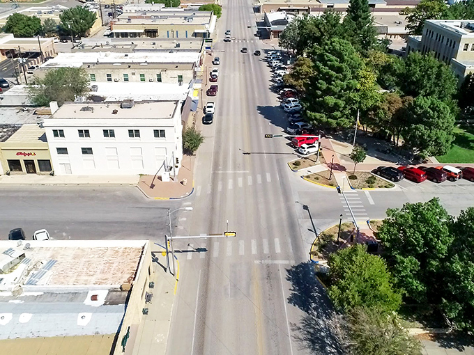 Lovington's wide streets and clear skies create that quintessential small-town feel where traffic jams are just something you hear about on the news.
