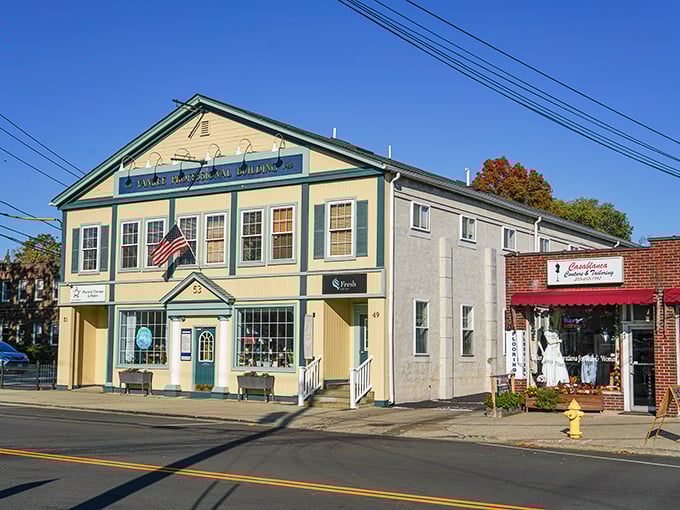 The stately buildings of Milford whisper tales of the past while offering very modern savings. History that doesn't cost a fortune to enjoy!