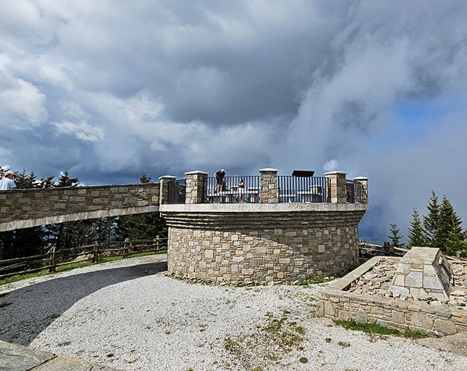 Standing at 6,684 feet, it's like being on top of the world without needing oxygen tanks!