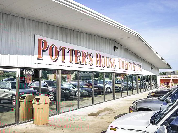 Behind those glass windows lies a world where yesterday's castoffs become tomorrow's conversation pieces!