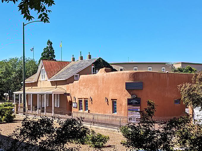 The adobe walls of Rio Chama have witnessed countless "mmms" and "aahs." New Mexico history with a side of prime rib.