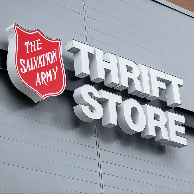That iconic red shield means two things: good causes and great deals. Shopping never felt so righteously economical!