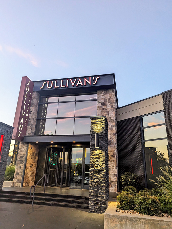 Sullivan's impressive entrance promises a dining experience as elevated as the steaks are perfectly cooked.