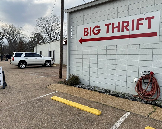 That arrow points the way to thrifting nirvana&mdash;follow it to discover what previous generations valued enough to keep.