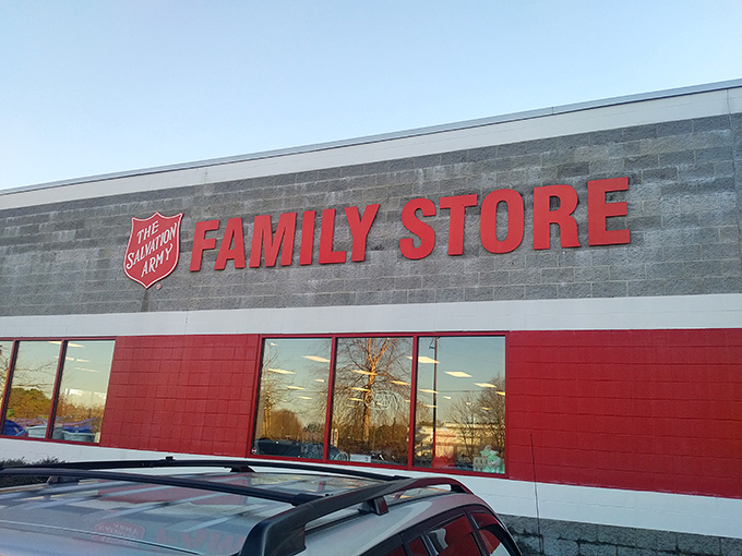 This family store's welcoming facade promises treasures for every member of your household at prices that make sense.