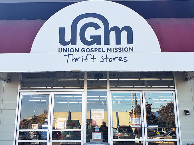 Downtown Spokane's unsung hero of thrifting - UGM's modest exterior conceals a treasure cave worthy of Ali Baba.