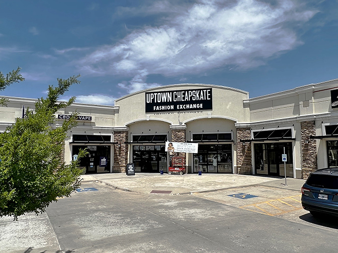 This isn't your grandmother's thrift store—modern displays and curated fashion make secondhand shopping feel first-class.