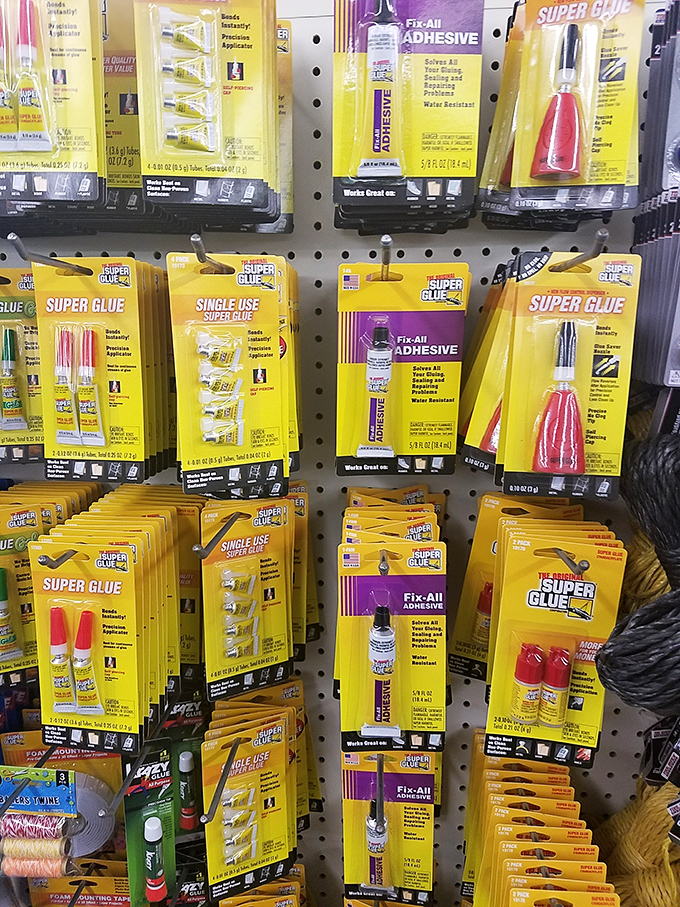 An adhesive for every crisis&mdash;from craft emergencies to household repairs. Relationship counseling not included.