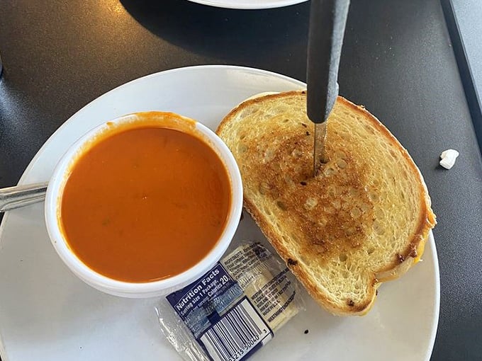 The Bacon Jam Grilled Cheese doesn't just push boundaries&mdash;it redraws the map of what's possible between two slices of perfectly toasted bread.