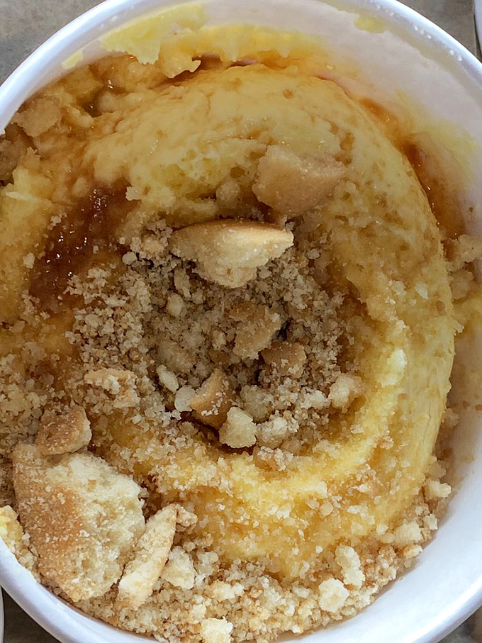 This banana pudding doesn't just end your meal; it transcends it. The crumbled vanilla wafers are like delicious little full stops to a barbecue sonnet.