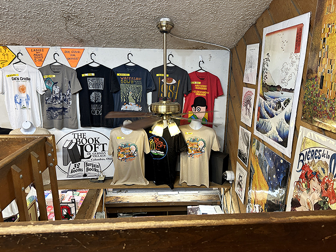 The ultimate book nerd merit badge: wearing your literary obsession on your chest for all the world to see.