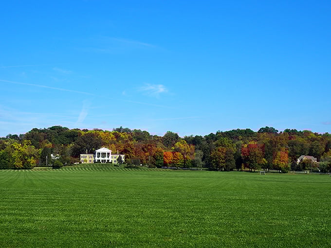 Denison University's grounds offer a breathtaking autumn tableau that would make even New England jealous.
