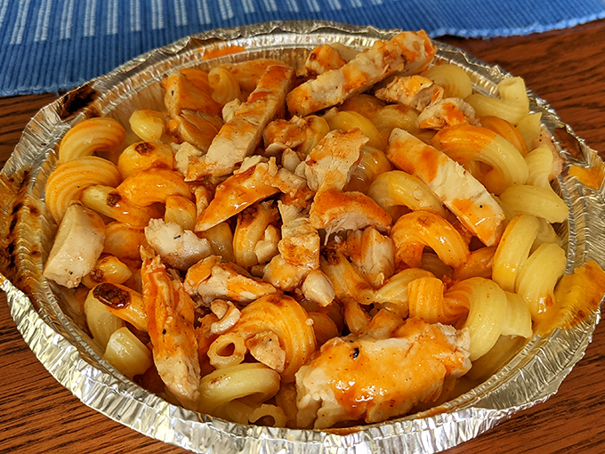 Buffalo chicken mac and cheese that delivers that perfect wing-sauce kick, proving that sometimes two comfort foods are better than one.