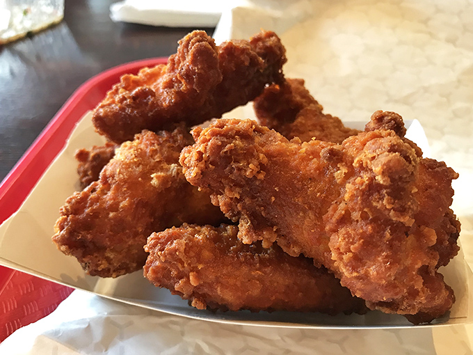 These wings aren't trying to win any spice competitions; they're just aiming to be the best version of themselves. Mission accomplished.