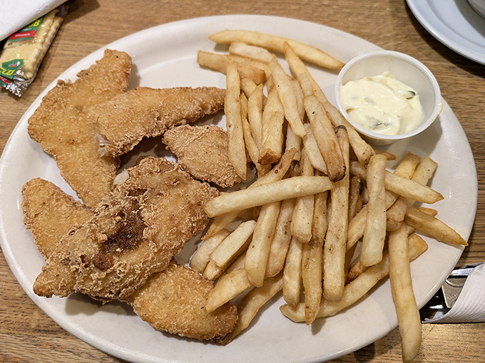 Classic french fries and golden chicken tenders&mdash;comfort food that whispers, "Everything's going to be okay," in a world that rarely makes such promises.