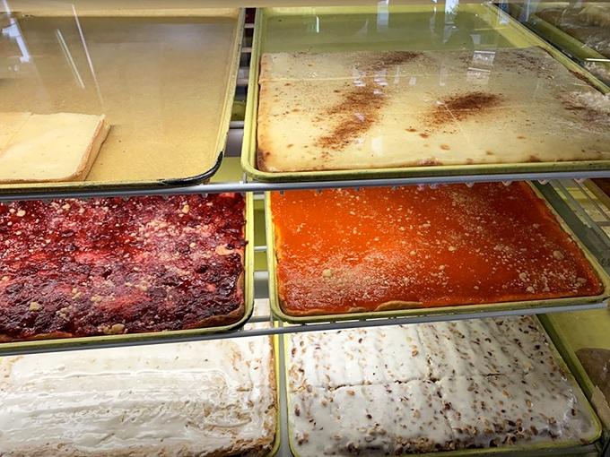 A rainbow of sheet cakes awaits your next celebration &ndash; from classic vanilla to berry-studded masterpieces that would make Paul Hollywood weep.