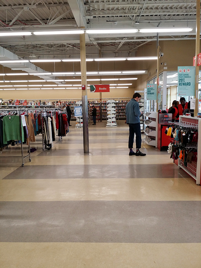 Books and browsing go hand in hand. Literary adventures await at prices that make bookstore sales look extravagant.