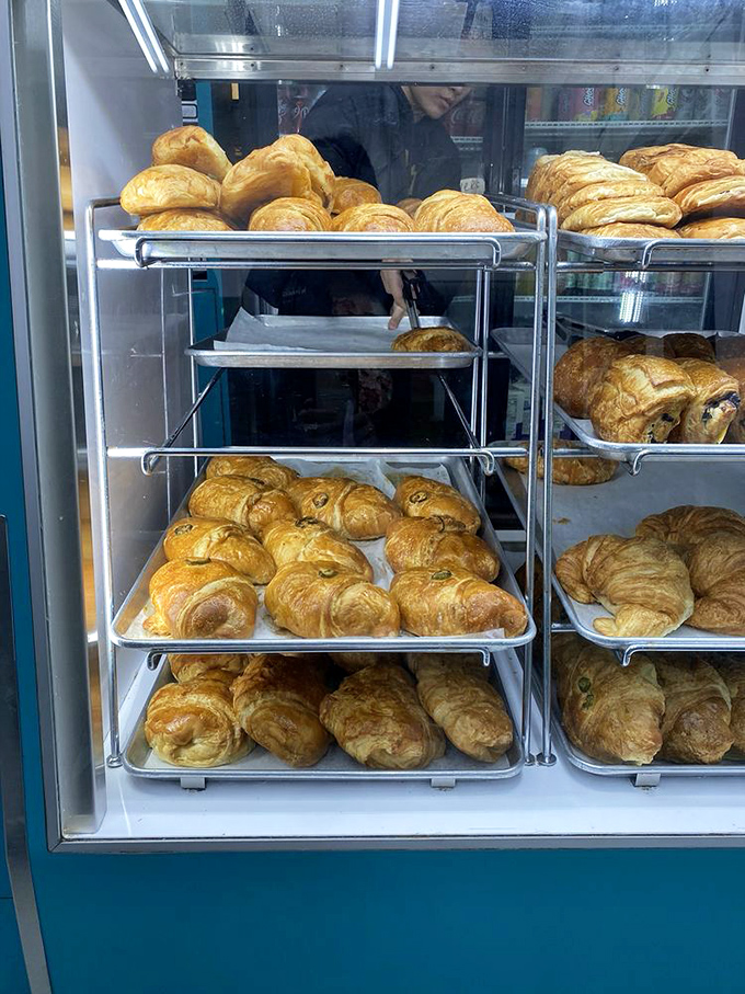 These aren't just croissants; they're buttery time machines transporting you to a Parisian caf&eacute;, minus the airfare and attitude.