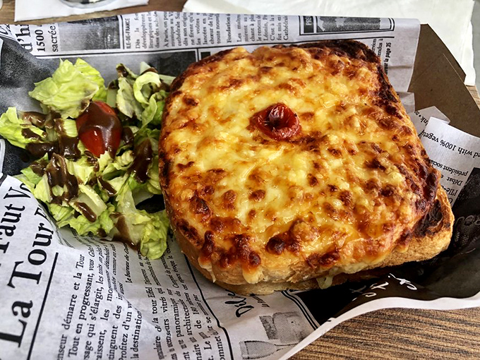 Not all heroes wear capes &ndash; some wear melted cheese. This hot sandwich has more layers than your favorite Netflix drama.