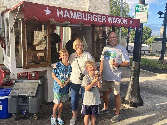The Hamburger Wagon brings families together across generations, creating memories one crispy patty at a time.
