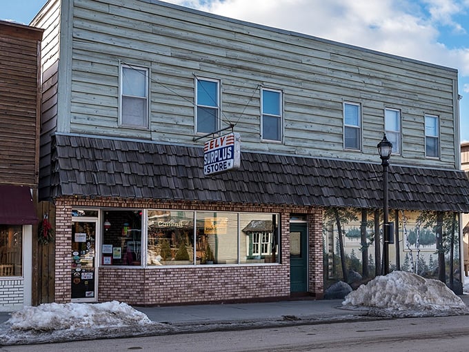 The Ely Surplus Store promises the kind of practical treasures you never knew you needed until Minnesota's wilderness convinced you otherwise.