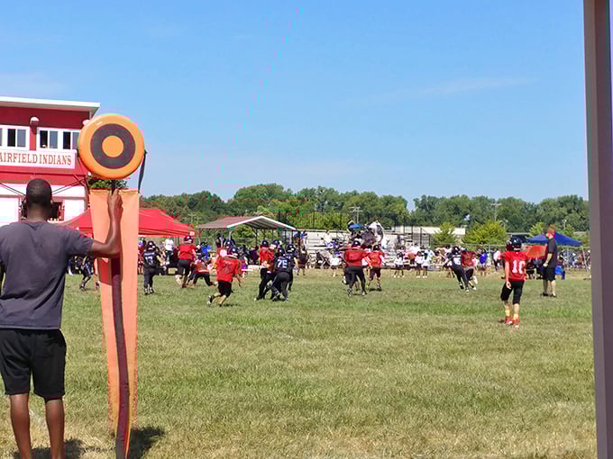 Saturday mornings in Fairfield mean youth sports in full swing, where future NFL stars and lifetime recreational players share the same enthusiastic coaching.