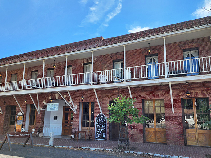 The City Hotel's balconied elegance reminds us that luxury wasn't invented with infinity pools and pillow menus.
