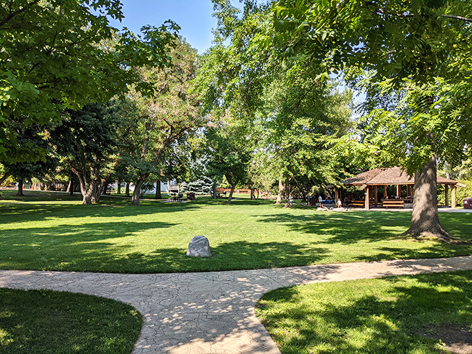 Genoa Town Park &ndash; where the grass is always greener, the shade always cooler, and afternoon naps practically mandatory.