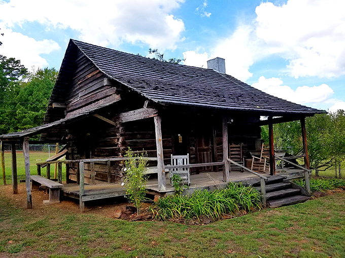 This log cabin at Germantown Colony Museum isn't playing pioneer dress-up&mdash;it's the real historical deal. Rustic craftsmanship that's stood the test of time.